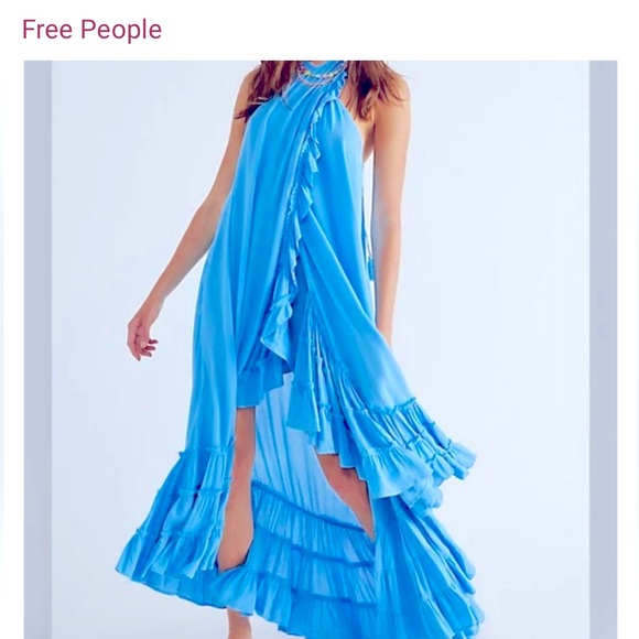 Free People | Dresses | Free People Cascading Maxi Dress | Poshmark